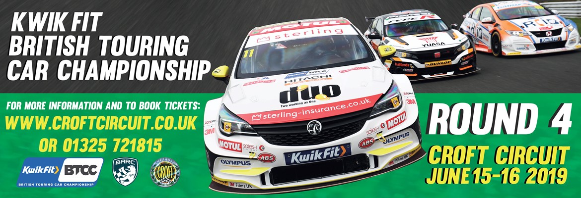 Kwik Fit BTCC at Croft, presented by Tarmac - Croft Circuit